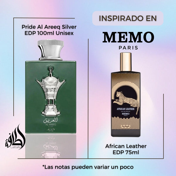 Al Areeq Silver Pride Lattafa 100ML EDP Unisex - Productos de Lujo