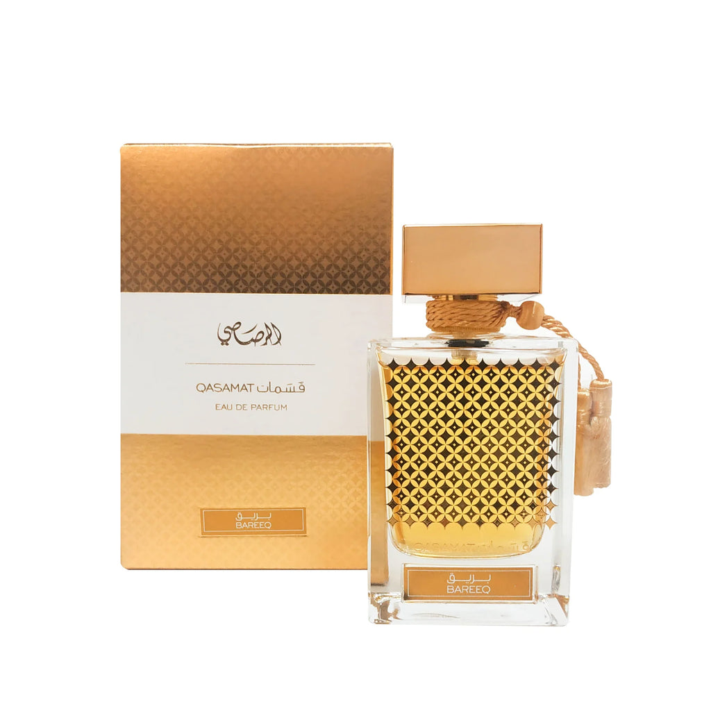 Qasamat Bareeq Rasasi Edp 65ML Unisex- Inspirado en Baccarat Rouge 540