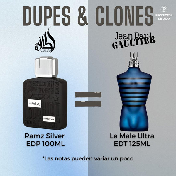 Ramz Lattafa Silver 100Ml Edp Unisex Lattafa Perfume - Productos de Lujo