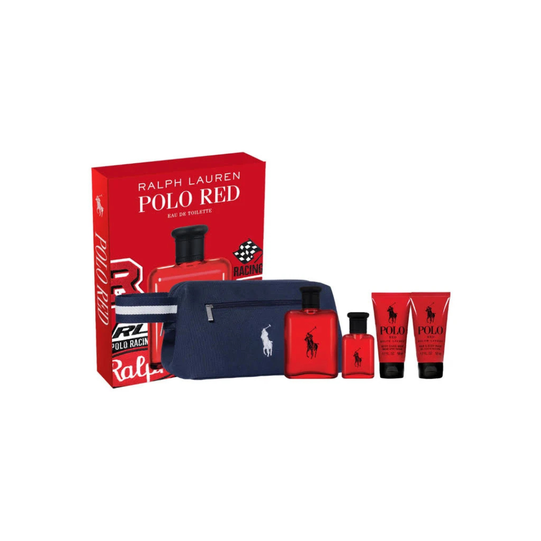 Estuche Ralph Lauren Men's Polo Red Gift Set Fragrances Hombre