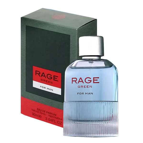 Rage Green For Man Fragrance World Edp 100Ml Hombre - Productos de Lujo