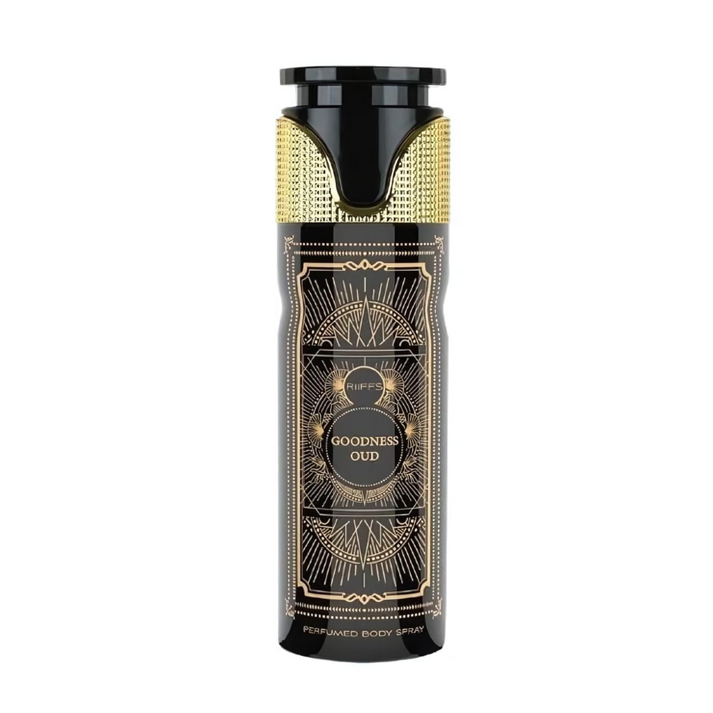 Desodorante Goodness Oud Black Riffs 200ML Unisex