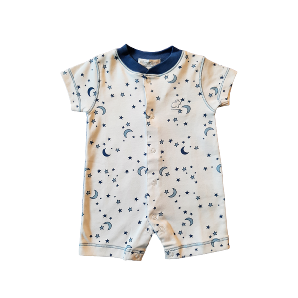 Paticorto Babycottons BBasic Magic BCO/AZUL Talla-S0 - Productos de Lujo