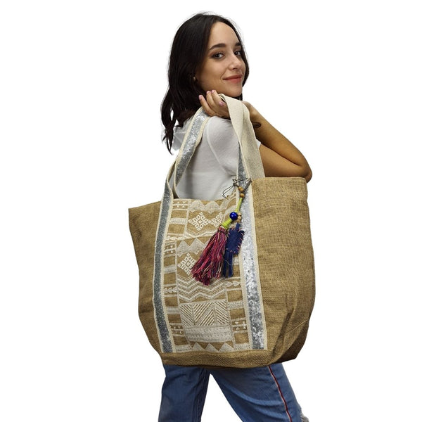 Cartera Rapsodia Kingstone Beige - Productos de Lujo