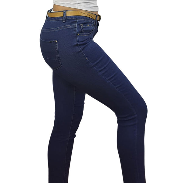 Jeans Vero Moda Azul Oscuro Style HANNAH 9/10 X-SLIM JEANS(BN ...